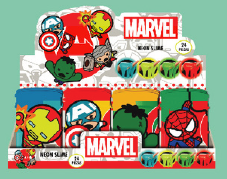 SLIME NEON MARVEL – Party Fiesta RD