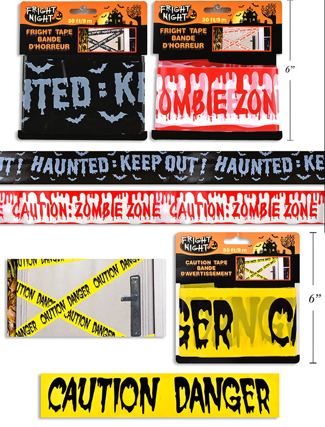 TAPE CAUTION HALLOWEEN VALUE – Party Fiesta RD